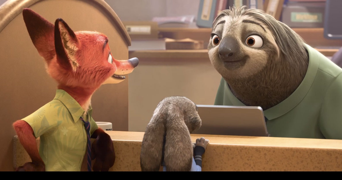 Un paresseux hilarant dans la bande-annonce de Zootopia - Showbizz.net