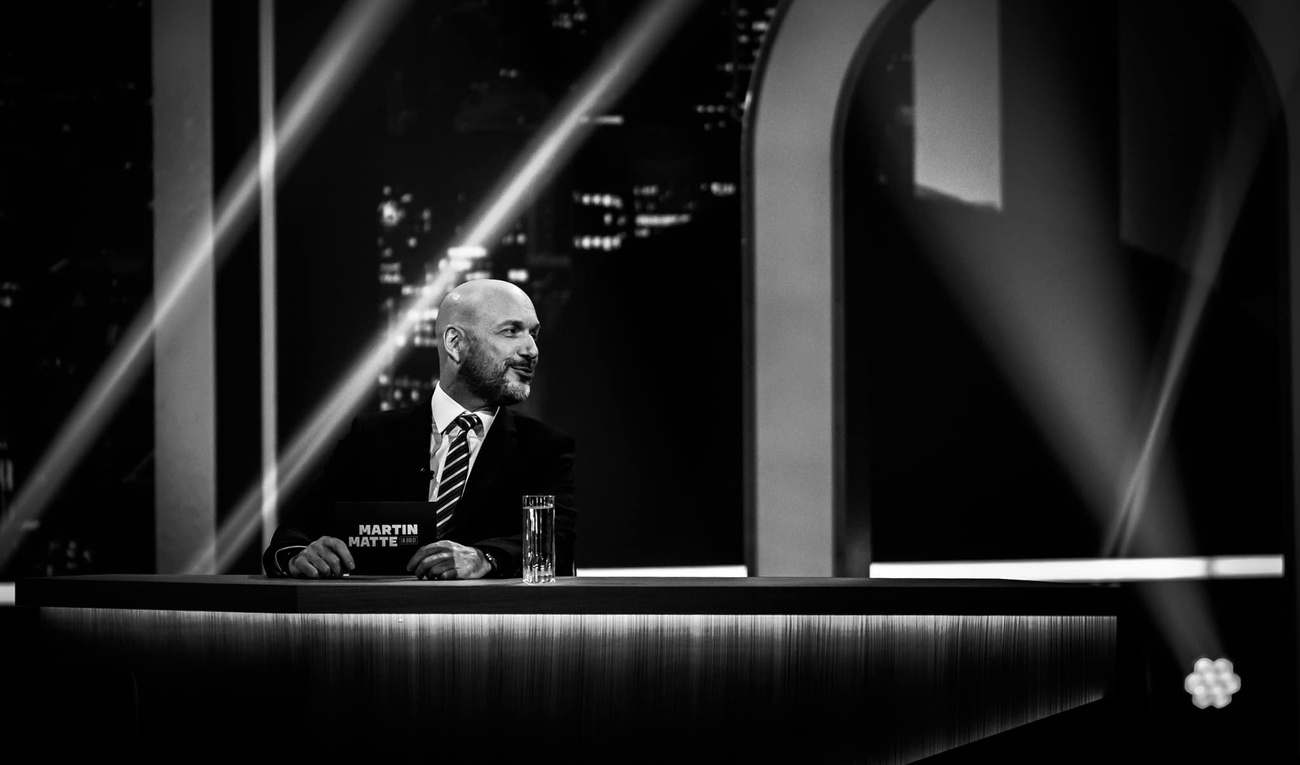 Découvrez les images du décor du nouveau talk-show de Martin Matte